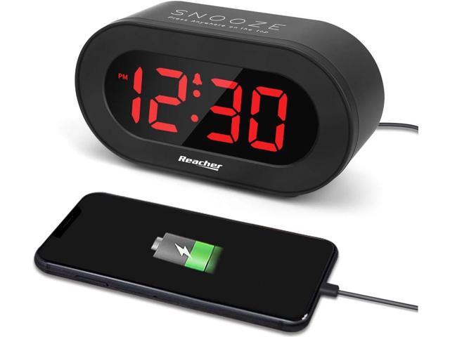 Click here for REACHER Small LED Digital Alarm Clock with Simple... prices