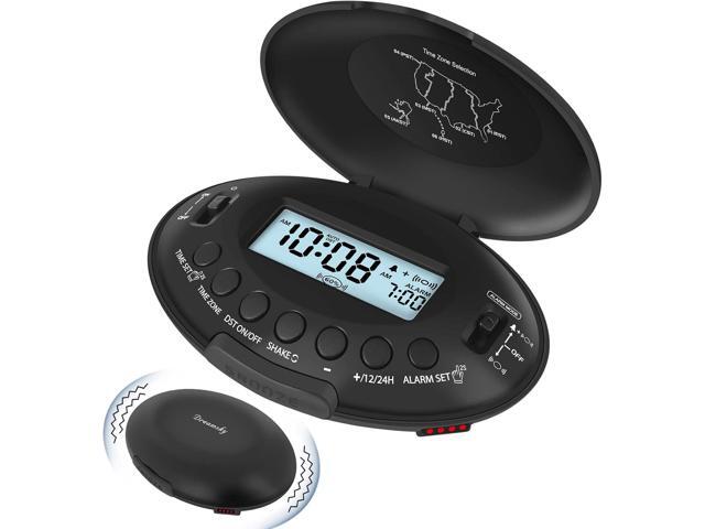 Click here for DreamSky Vibrating Alarm Clock for Heavy Sleepers... prices