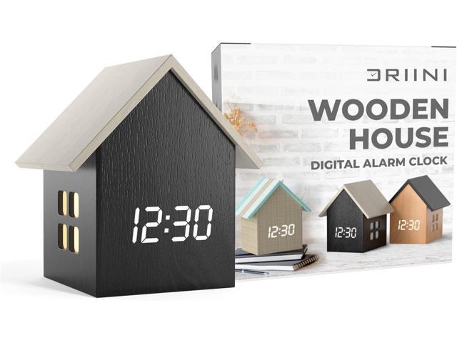 Click here for Driini Digital House Shaped Alarm Clock with Tempe... prices