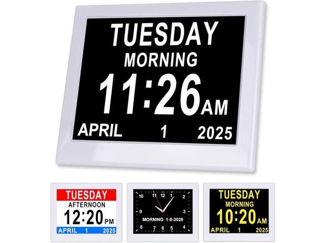 Click here for KASTISS Digital Day Calendar Clock for Elderly  Pr... prices