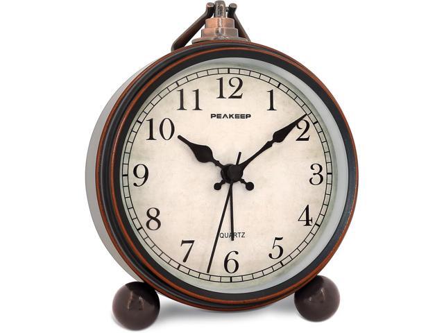 Click here for Peakeep 4 Small Battery Operated Antique Retro Ana... prices