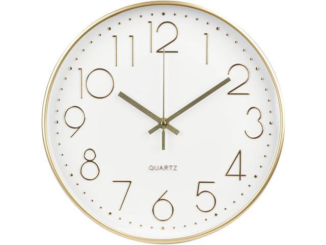 Click here for Wall Clock 12 Inch Non-Ticking Silent Modern Simpl... prices