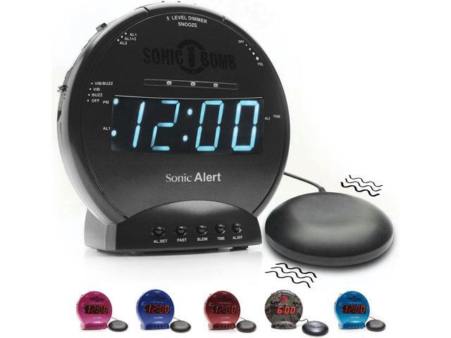 Click here for Sonic Alert Sonic Bomb Dual Alarm Clock with Bed S... prices