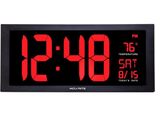 Click here for AcuRite 75100C 18-Inch Large Led Clock with Indoor... prices