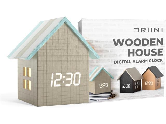 Click here for Driini Digital House Shaped Alarm Clock with Tempe... prices