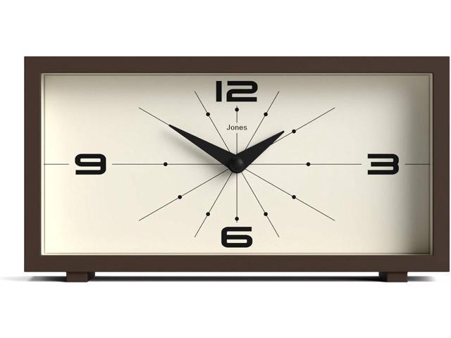 Click here for JONES CLOCKS Odeon Desk Clock Modern Rectangular D... prices