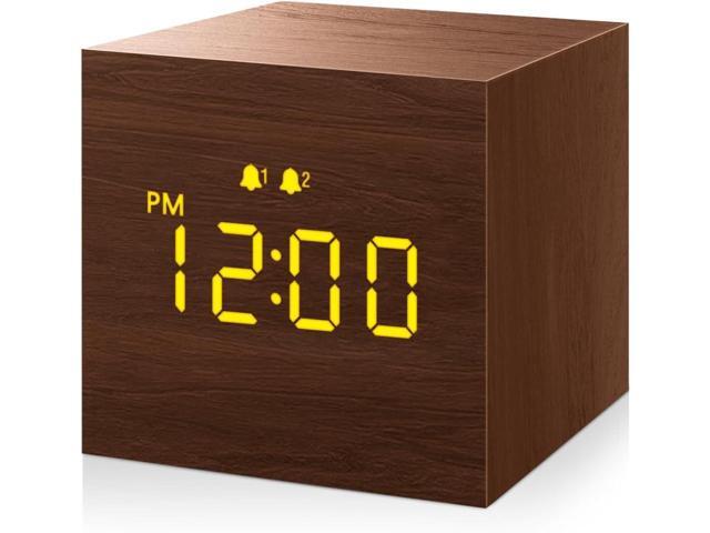 Click here for Digital Alarm Clock  with Wooden Electronic LED Ti... prices