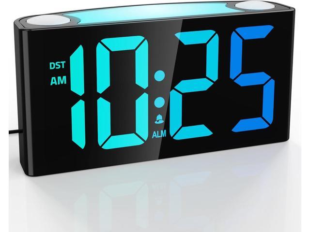 Click here for Mesqool Digital Alarm Clock for Bedrooms - Plug-in... prices