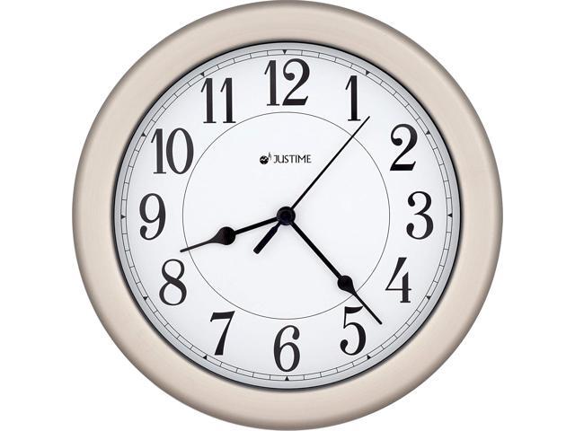 Click here for JUSTIME 8.5 inch Water Resistant Wall Clock for Ba... prices