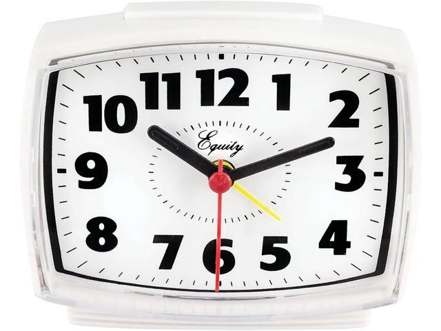 Click here for Equity 33100 Electric Silent Analog Alarm Clock wi... prices