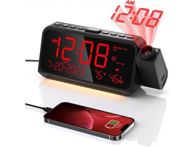Click here for Projection Alarm Clock for Bedroom Digital Clock w... prices
