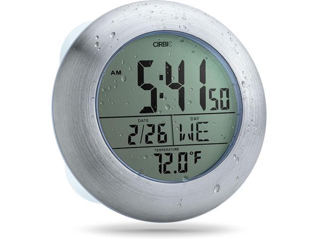 Click here for Extra Large Shower Clock with Suction Cups  Date a... prices