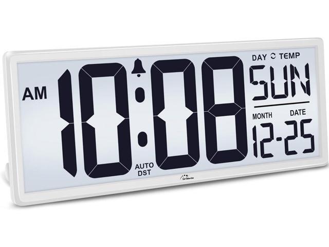 Click here for WallarGe Backlight Digital Wall Clock Battery Oper... prices