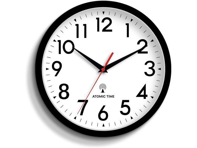 Click here for Atomic Wall Clock Analog 12 Inch Battery Operated... prices