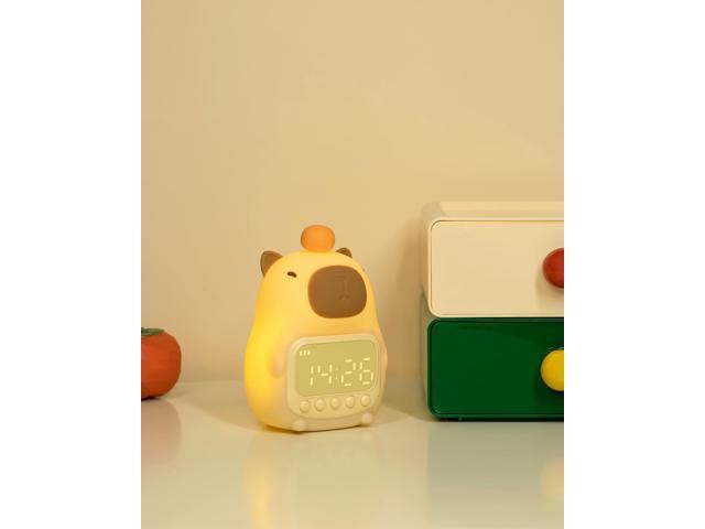 Click here for Capybara Alarm Clock with Night Light for Kids  Cu... prices