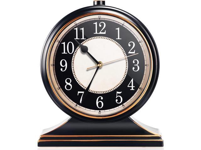 Click here for AYRELY Vintage Desk Clock Silent-Non-Ticking 10-in... prices