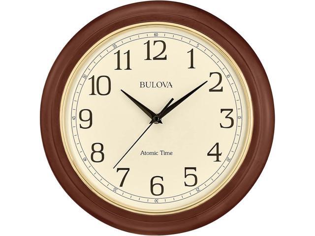 Click here for Bulova Atomic Time 2 Analog Wall Clock C5004 12.4... prices