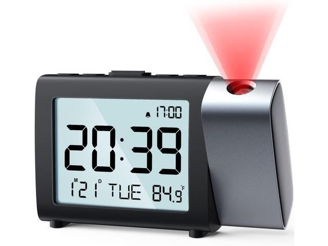 Click here for Projection Alarm Clock for Bedroom: Digital LCD Cl... prices
