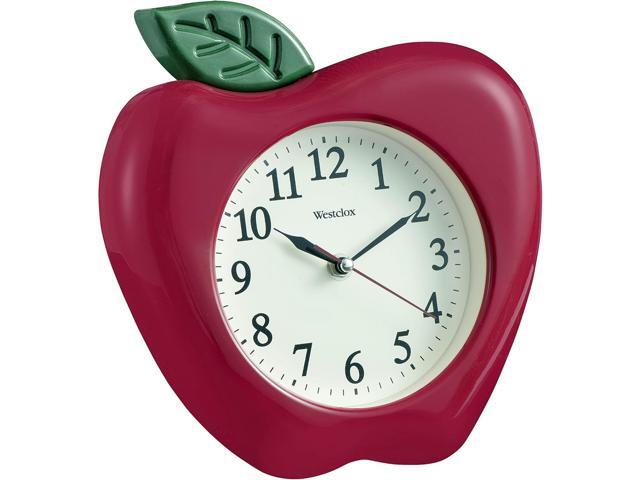 Click here for Westclox 10 3-Dimensional Apple Wall Clock- Model... prices