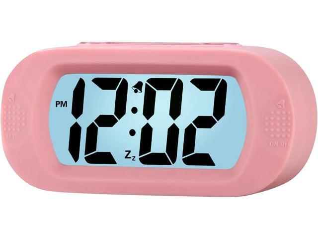 Click here for Plumeet Kids Alarm Clock Large Digital LCD Travel... prices