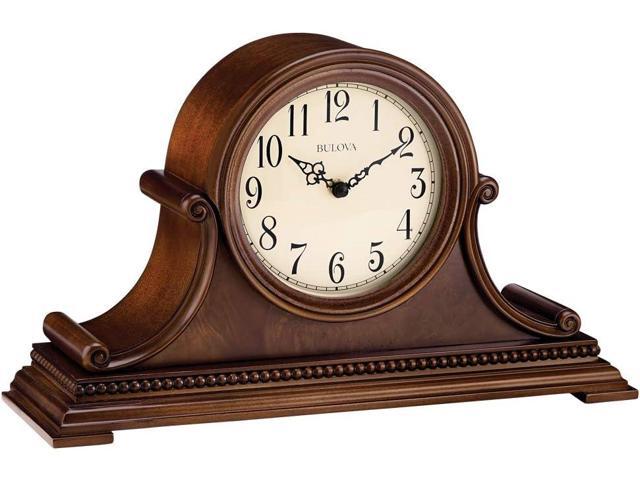 Click here for Bulova B1514 Asheville Mantel Clock  Brown Cherry prices