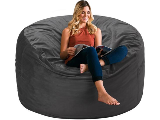 Click here for HABUTWAY Bean Bag Chair 3Ft Luxurious Velvet Ultra... prices