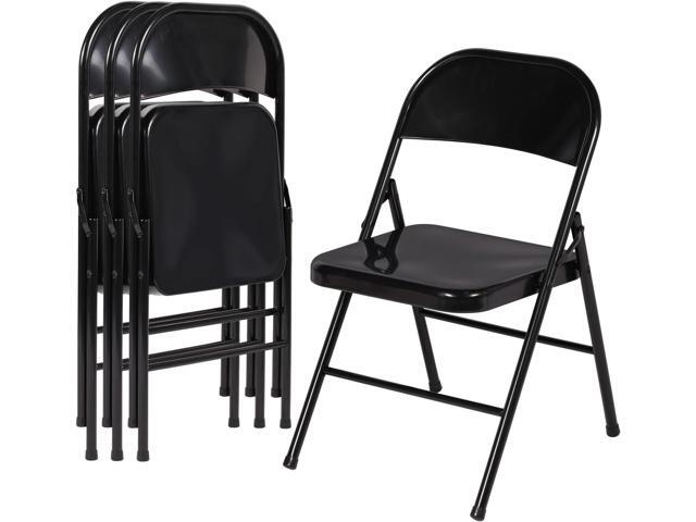 Click here for VECELO Metal Folding Chairs 4 Pack  Double Hinged... prices