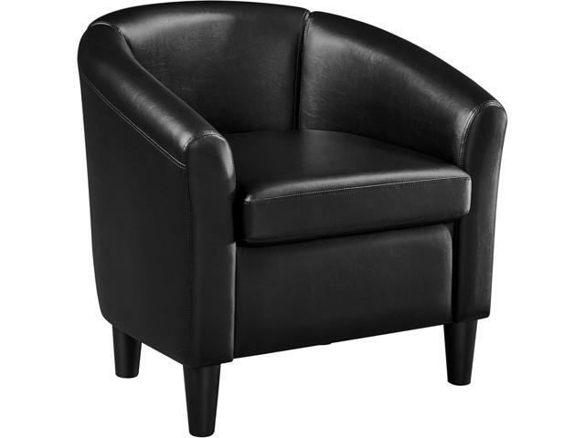 Click here for Topeakmart Faux Leather Club Chair  Modern Accent... prices