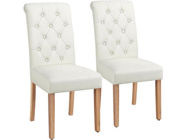 Click here for Yaheetech Dining Chairs Set of 2 Fabric Upholstere... prices