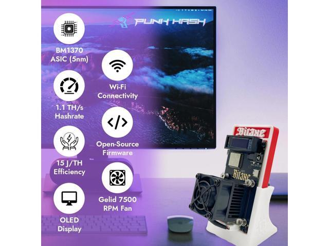 Click here for Bitaxe Gamma 601 Bitcoin (BTC) Solo Home Miner wit... prices