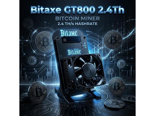 Click here for Bitaxe GT800 2.4Th/s Bitcoin solo miner BTC miner... prices