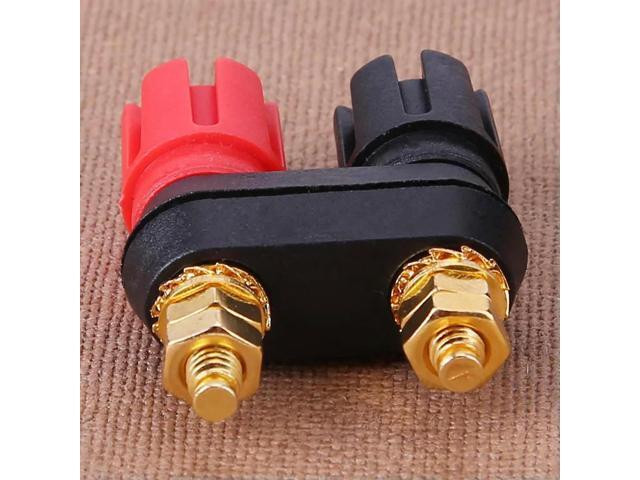 Click here for 1pc Banana Plug Red Black Couple Terminals Connect... prices