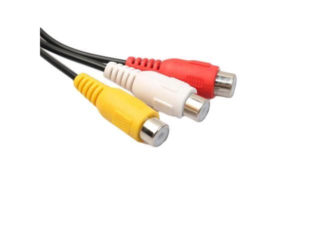 Click here for 4 Pin S-Video To 3 RCA Audio Video Composite Exten... prices