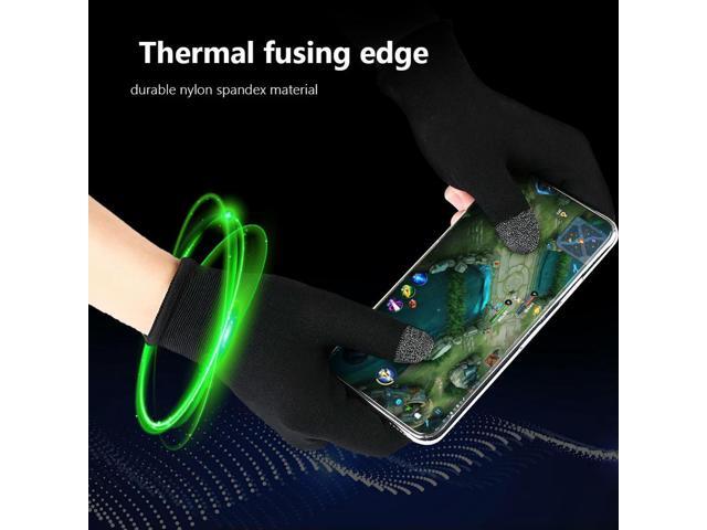 Click here for 1 Pair Palm Fingertip Gloves Anti-slip Gamer Glove... prices