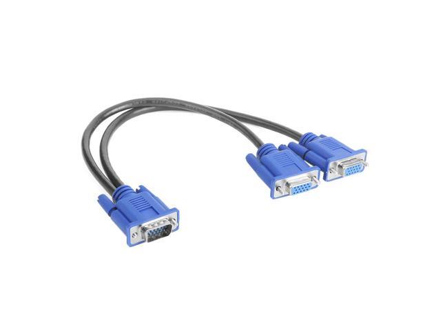Click here for VGA Splitter Cable 1 Computer to Dual 2 Monitor Ma... prices