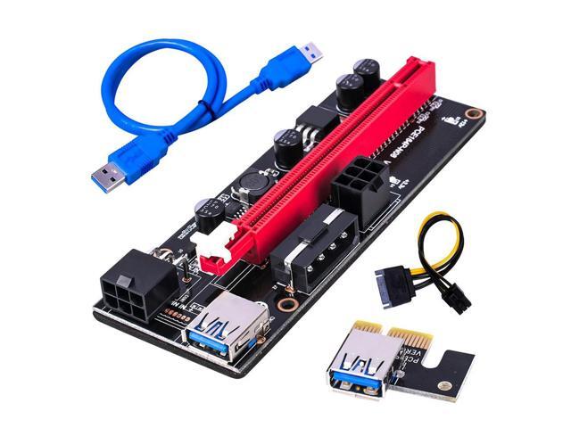 Click here for Ver009S USB 3.0 PCIe 1X to 16X Riser Card Adapter... prices