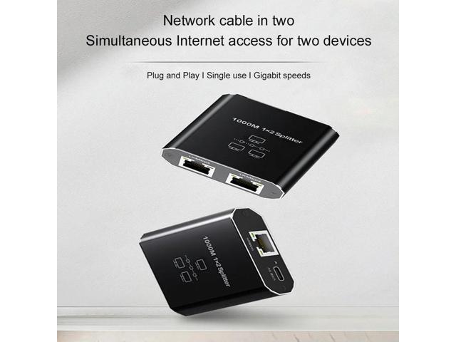 Click here for Ethernet Splitter 1 To 2 1000Mbps Internet Cable S... prices