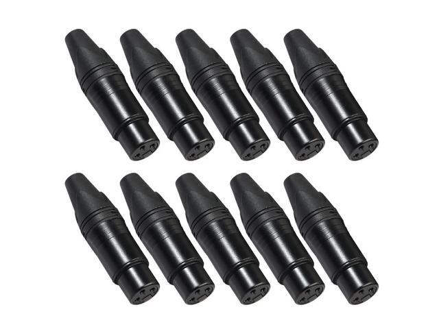 Click here for 10pcs DIY Microphone XLR 3Pin Female Connector Cab... prices
