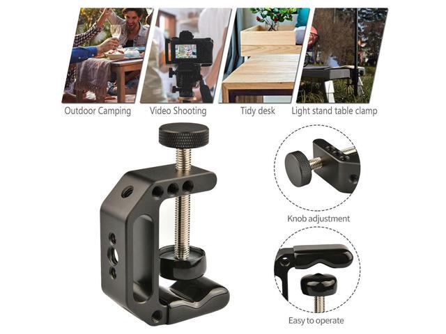 Click here for 2 Pcs Photography Universal C-Clamp with 1/4inch-2... prices