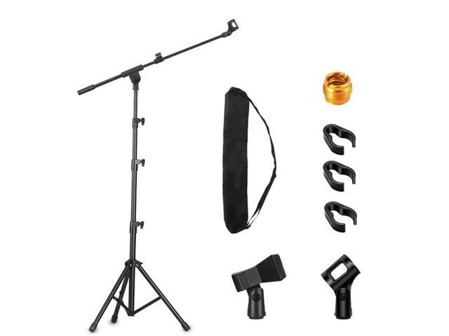 Click here for Floor Mic Stand Tripod Boom Arm Mic Holder with Ca... prices