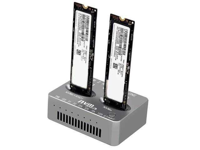 Click here for Dual Bay M2 NVME SSD Clone Enclosure with USB 3.2... prices
