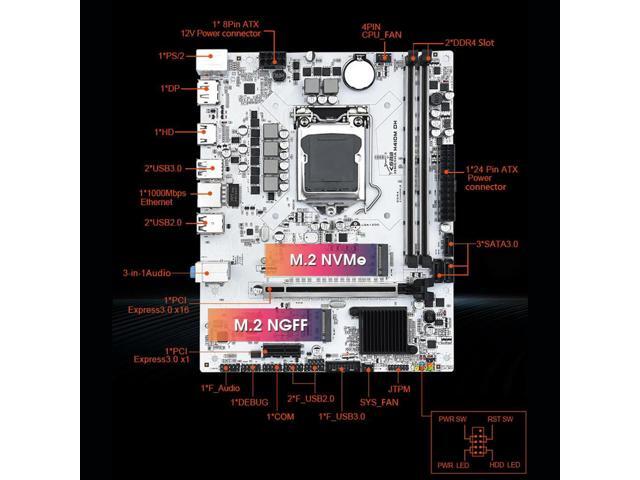 Click here for LGA1200 Desktop Motherboard USB3.0 SATA3.0 H410 De... prices