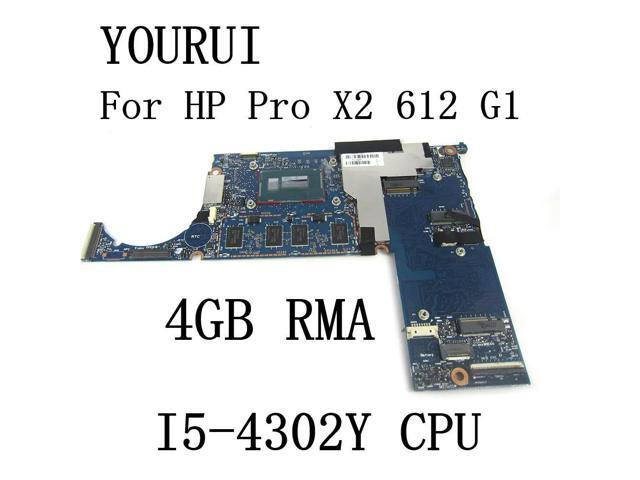 Click here for FOR Pro X2 612 G1 Laptop motherboard with I5-4302y... prices