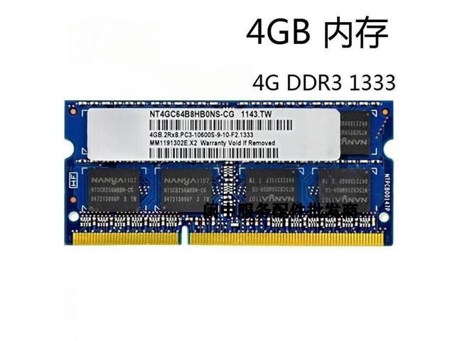 Click here for For Nanya 4G 2RX8 PC3-10600S-09-10-F2 1333 DDR3 No... prices