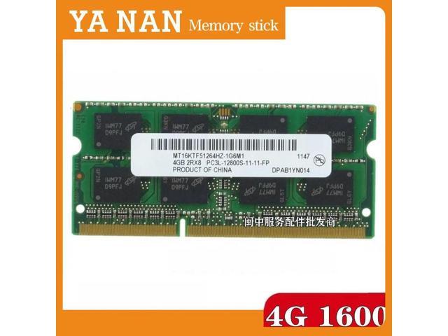 Click here for For Micron 4G 2RX8 PC3L-12800S 1600 MT16KTF51264HZ... prices