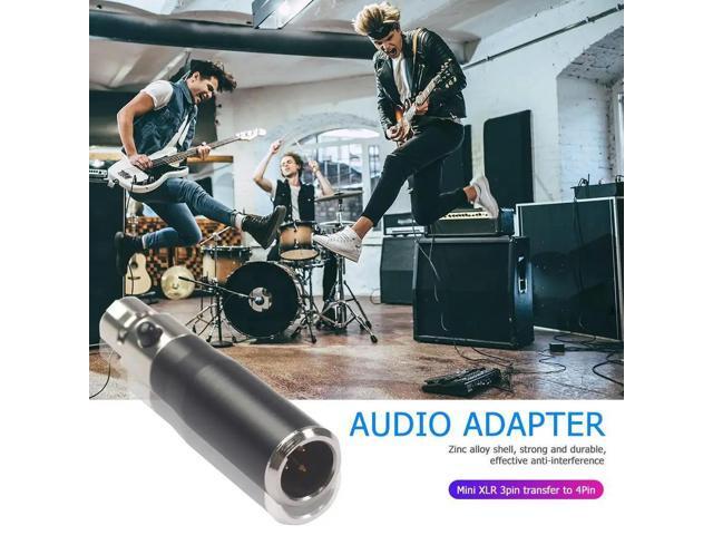 Click here for Mini XLR 3 4 Pin Female Mini Connector Mic Audio A... prices