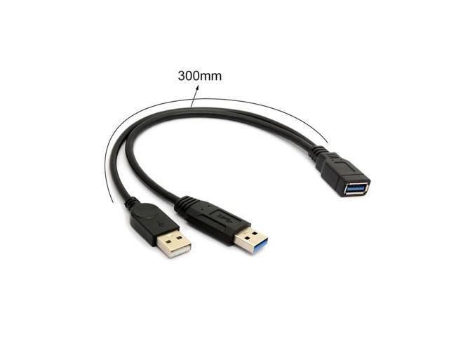Click here for Data Y Extension Splitter Cable USB 3.0 to Dual US... prices