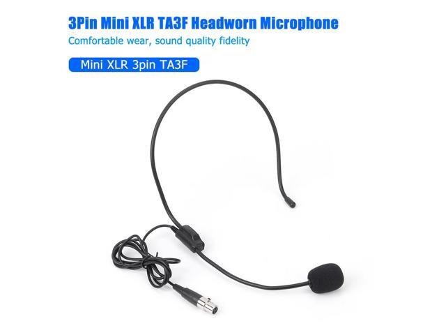 Click here for Mini XLR 3Pins TA3F Condenser Wired Headset Show T... prices