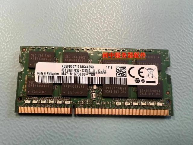 Click here for For M471B1G73EB0-YK0 Notebook Memory 8G 2RX8 PC3L-... prices