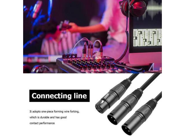 Click here for 50cm 3Pin XLR Female To Dual XLR Male Y-Splitter C... prices